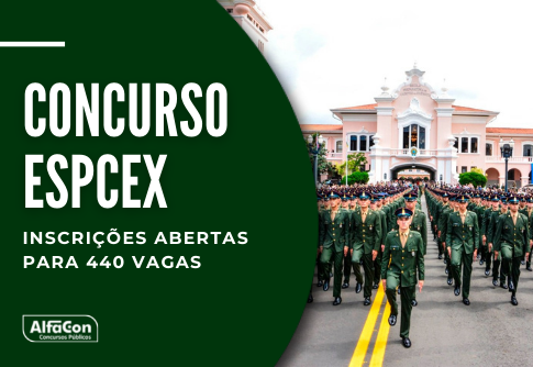 Concurso EsPCEx: edital aberto com 440 vagas para nível médio!